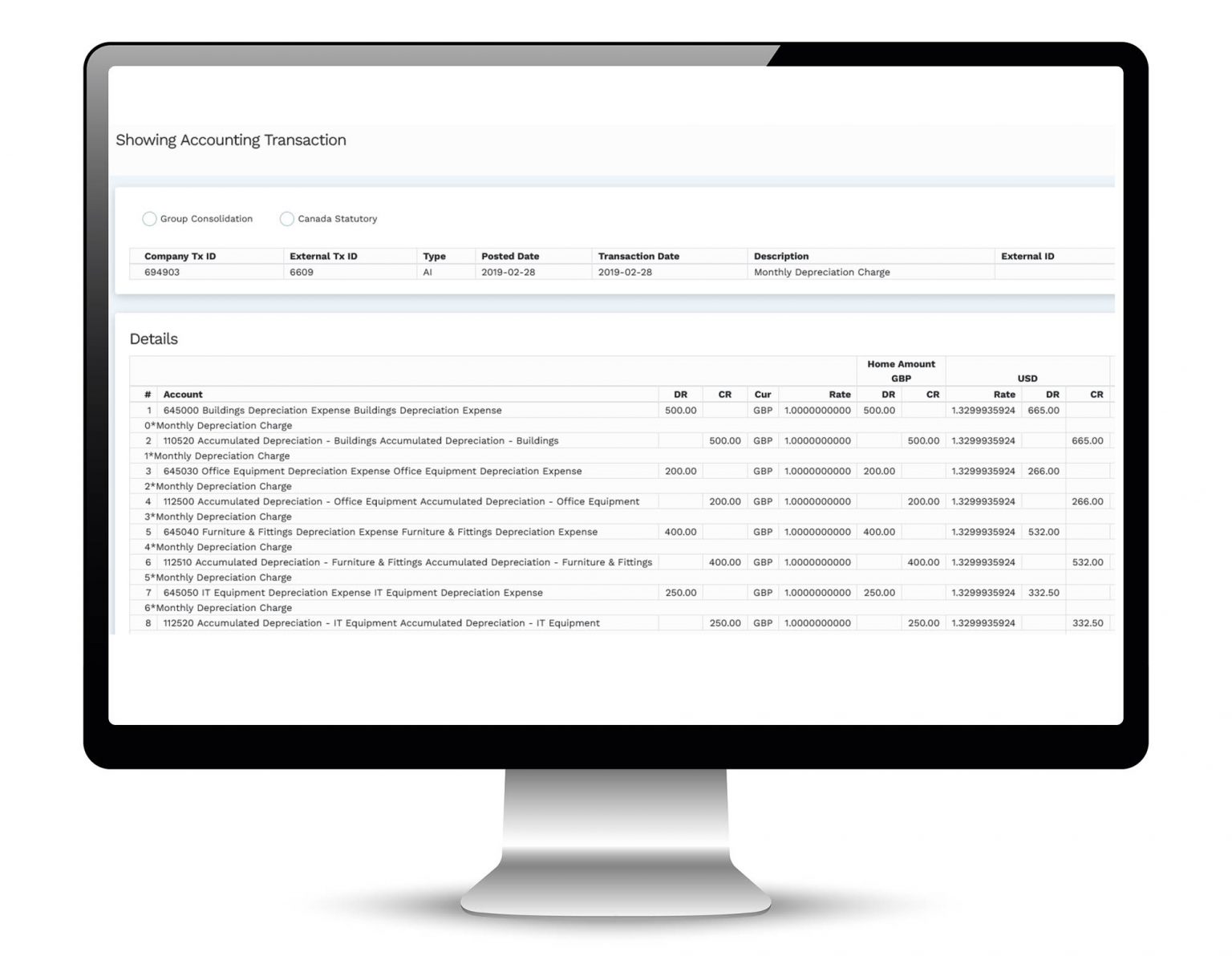 Automated, Consolidated Financial Reporting for Compliance